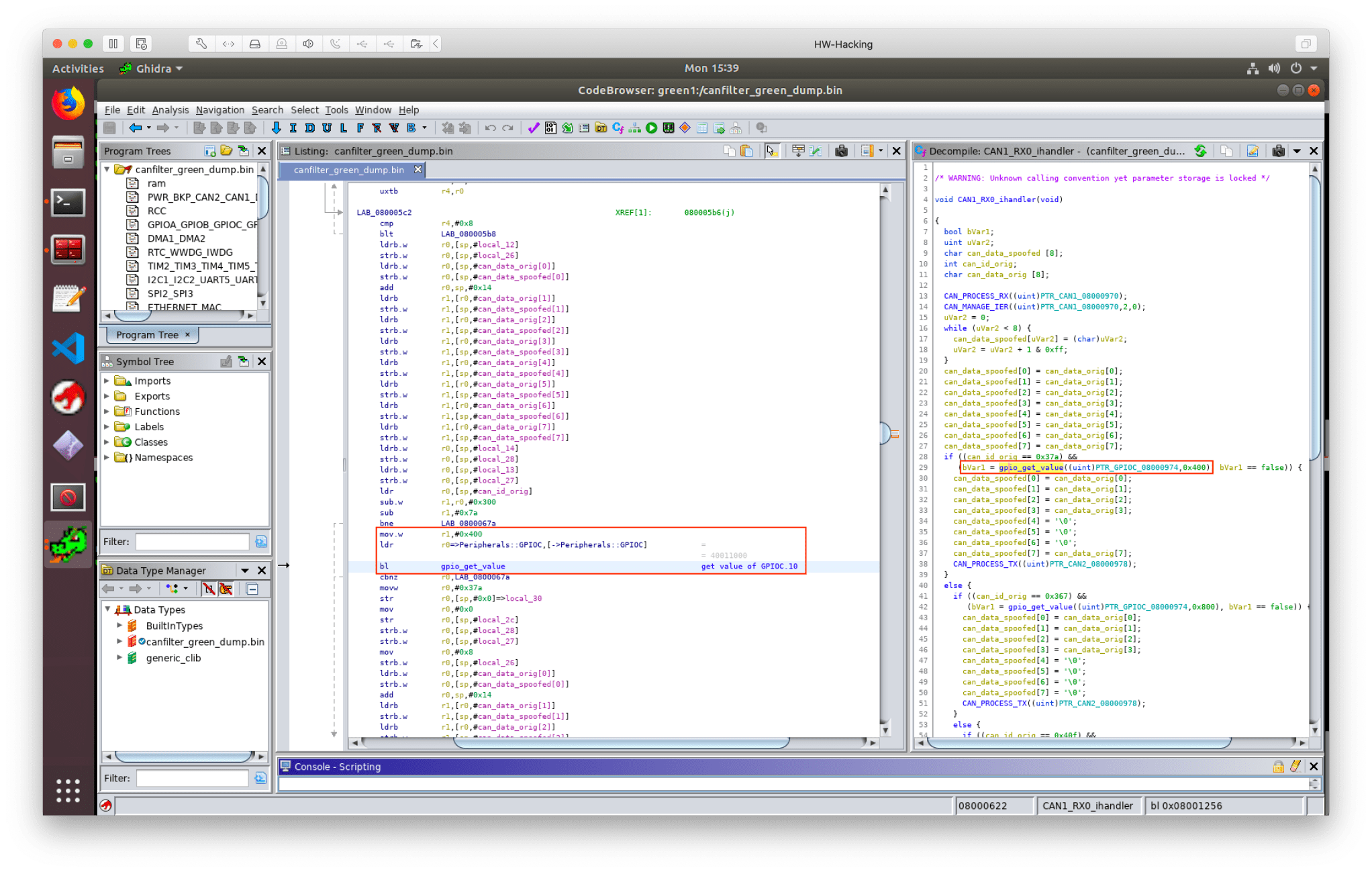 Hacking a mileage manipulator CAN bus filter device | Dangerous Payload